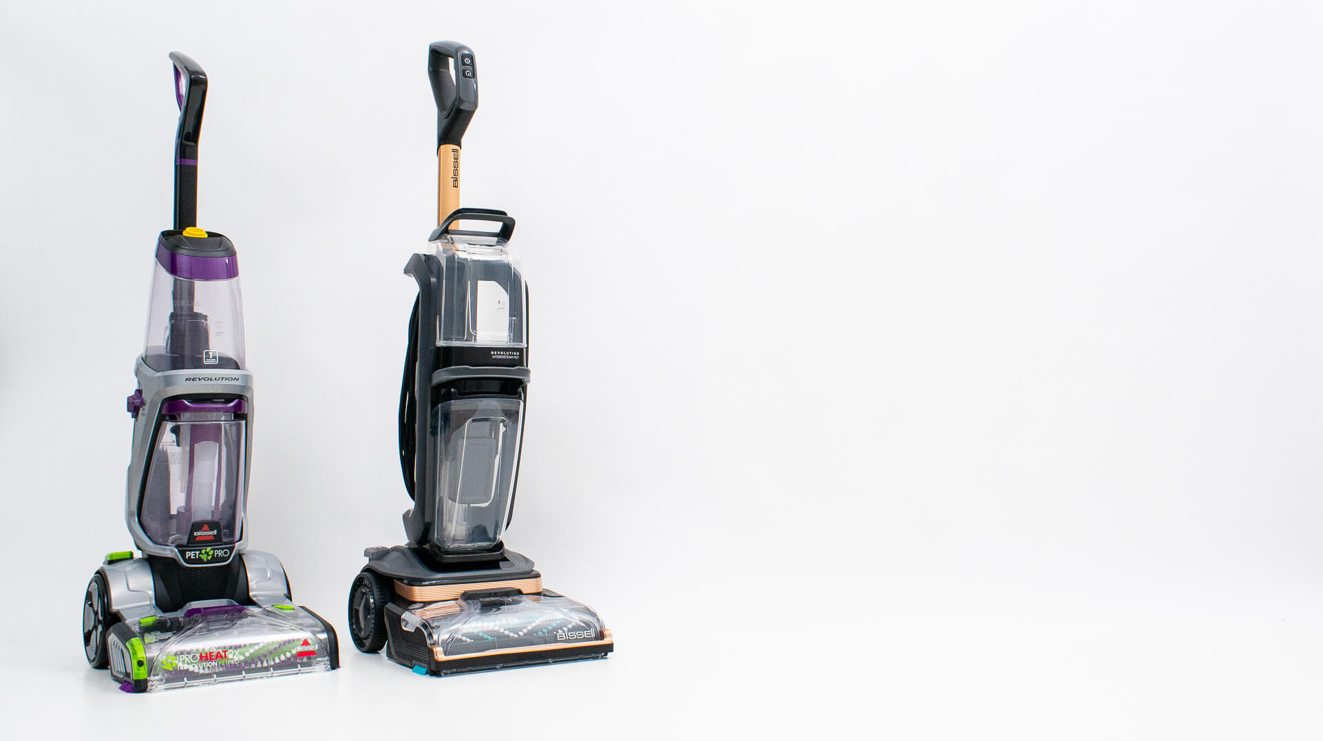 Bissell ProHeat 2X Revolution Pet Pro Plus vs Bissell Revolution ...